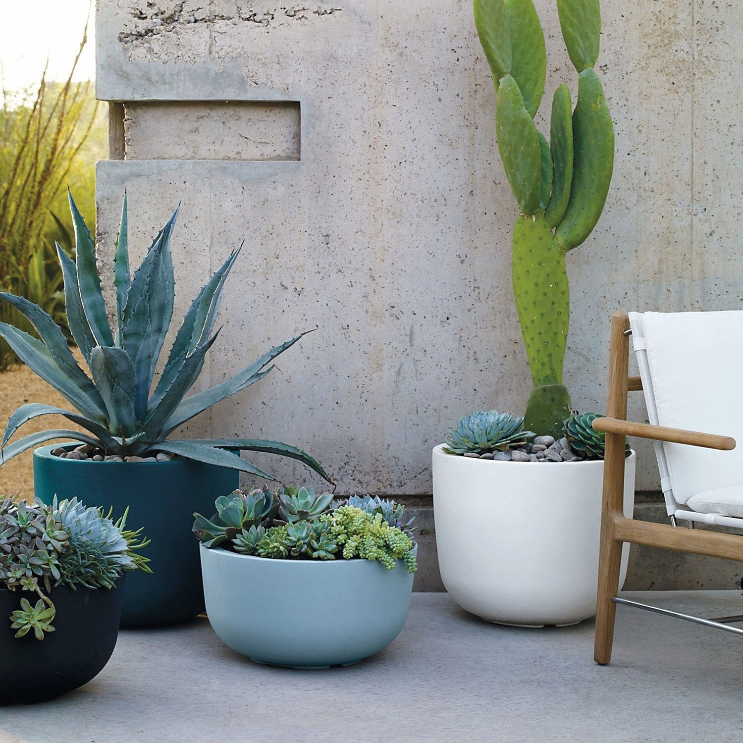 Low-density polyethylene (LDPE) plant pot - CUP HIGH - SERRALUNGA ...