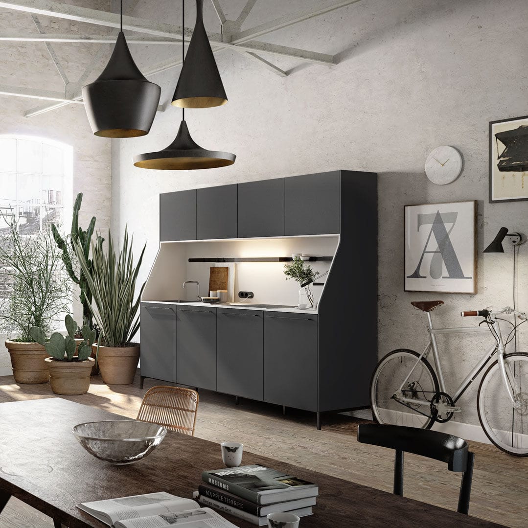 Contemporary kitchen - URBAN : 29 - SIEMATIC - wooden / compact / with ...