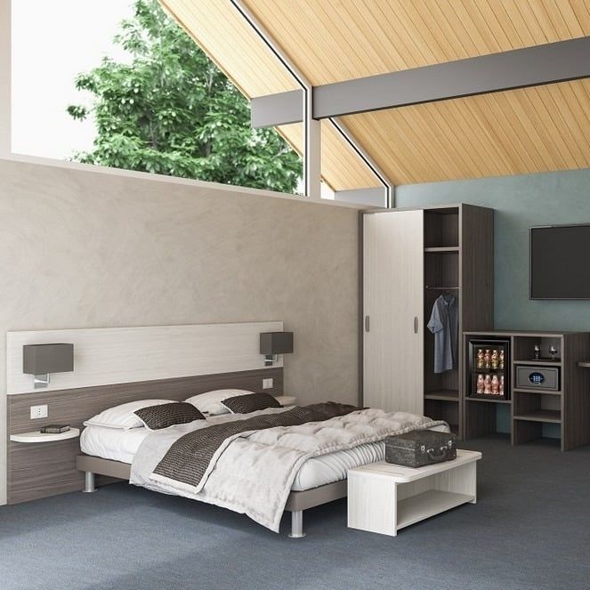 Contemporary hotel room furniture set - 30623 - FAS - modular