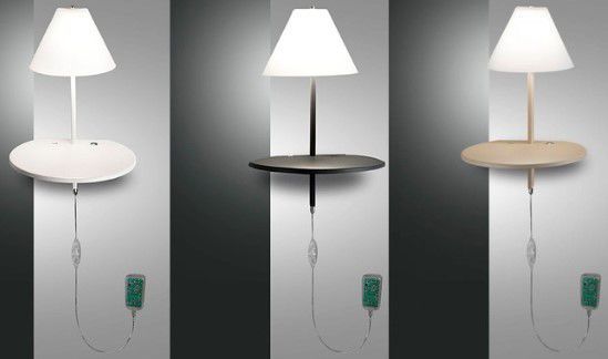 Contemporary wall light - 21023 - FAS - indoor / metal / conical