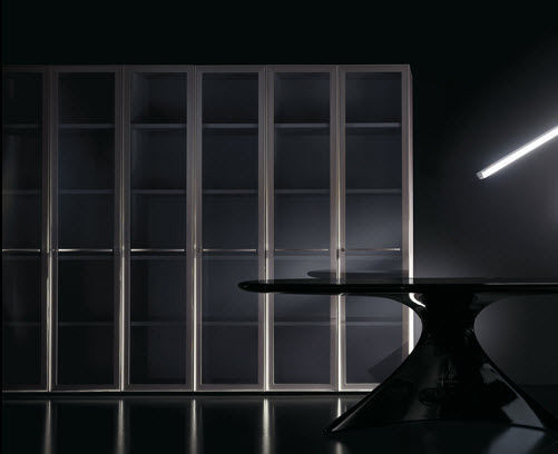 Free-standing bookcase - ZERO - Della Rovere - high / contemporary ...