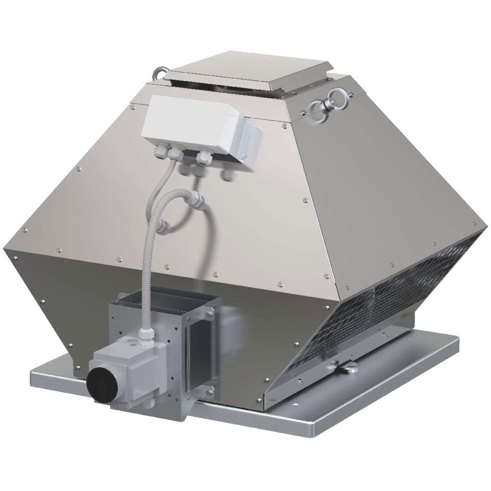 Smoke extractor fan - DVG-EC SERIES - Systemair - roof / commercial ...