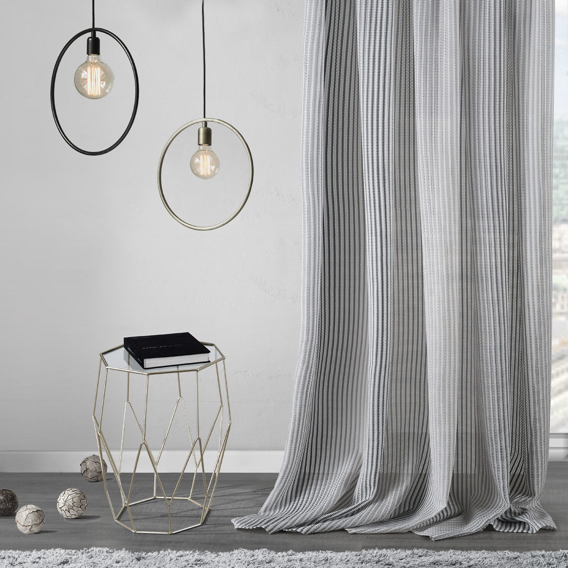 Curtain fabric - DIAMANTE - SIMTA S.p.A. - plain / patterned / polyester