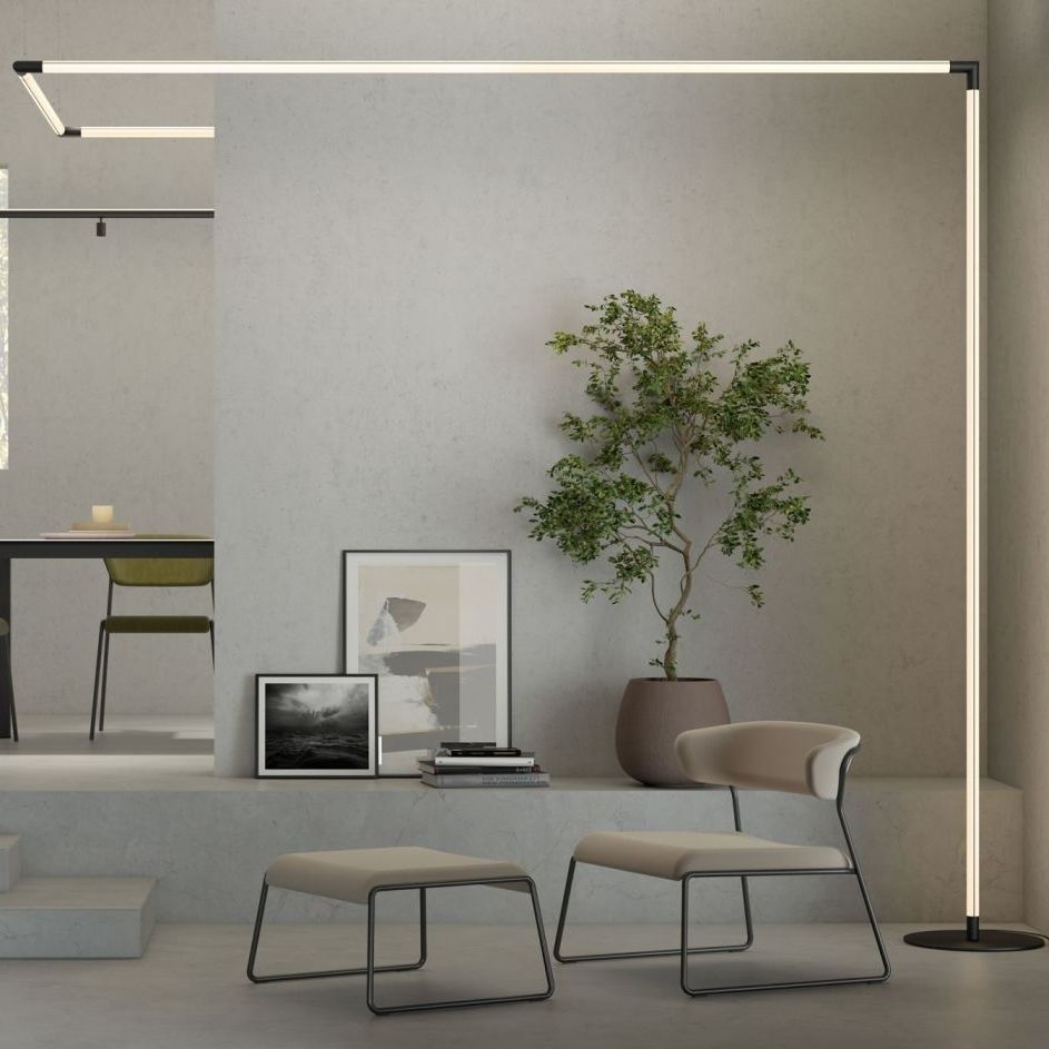 Hanging light fixture - 35 - Ivela spa - surface-mounted / LED / linear