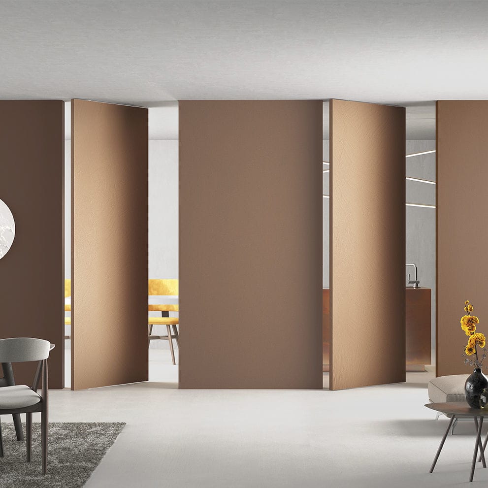 Interior door - CANNELLA - BARAUSSE - composite / pivoting / contemporary