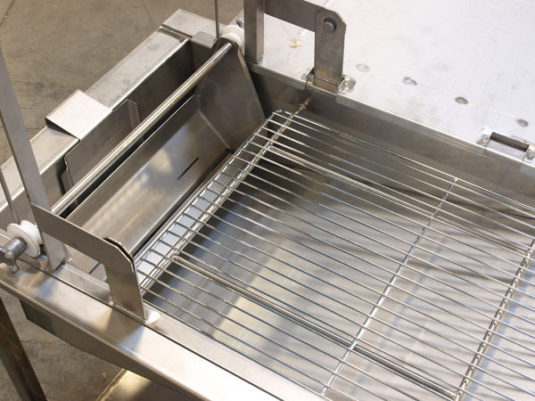Doughnut glazing prep table - HG18EZ - ADAMATIC - stainless steel ...