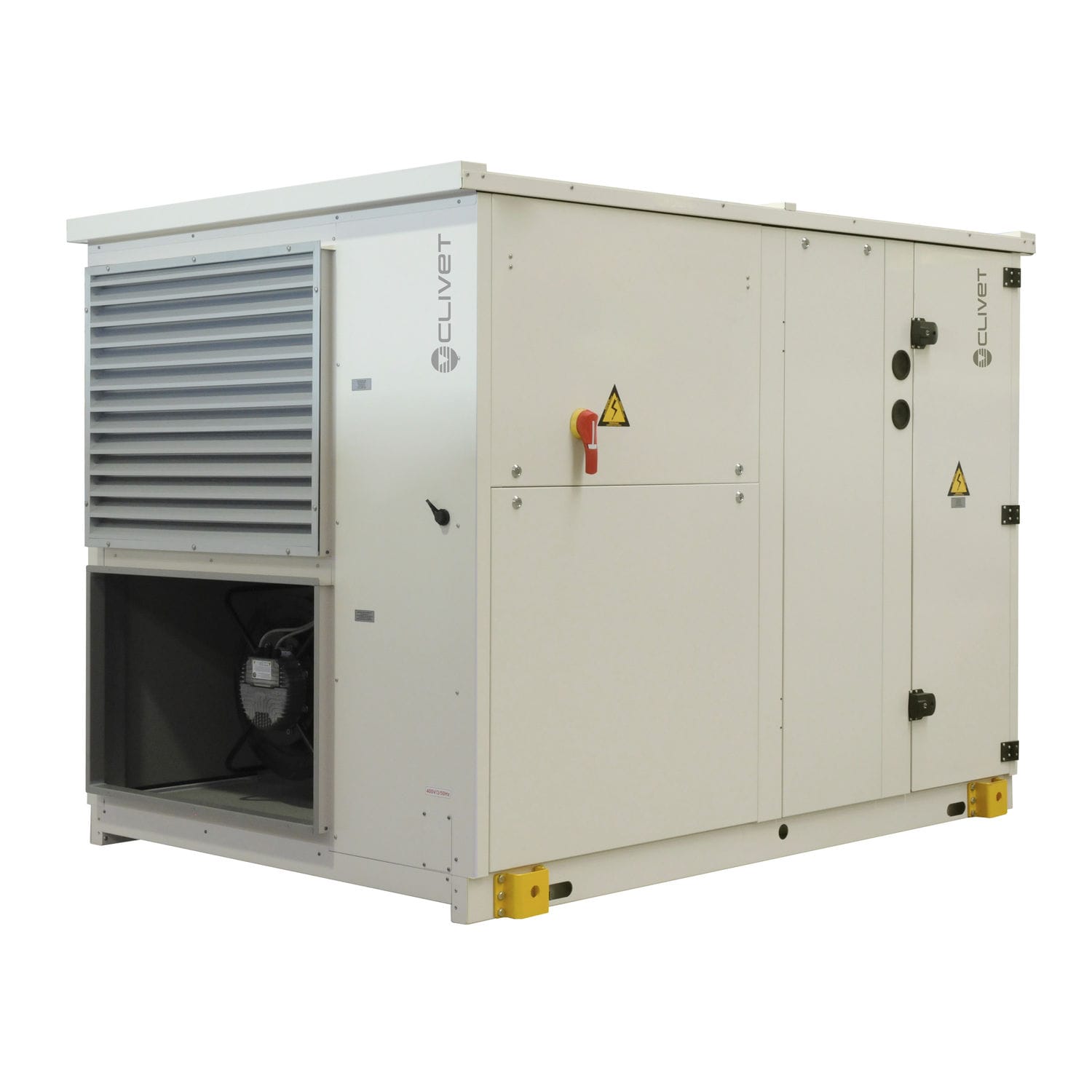 Air source heat pump - ZEPHIR³ - Clivet S.p.A - industrial / outdoor / reversible