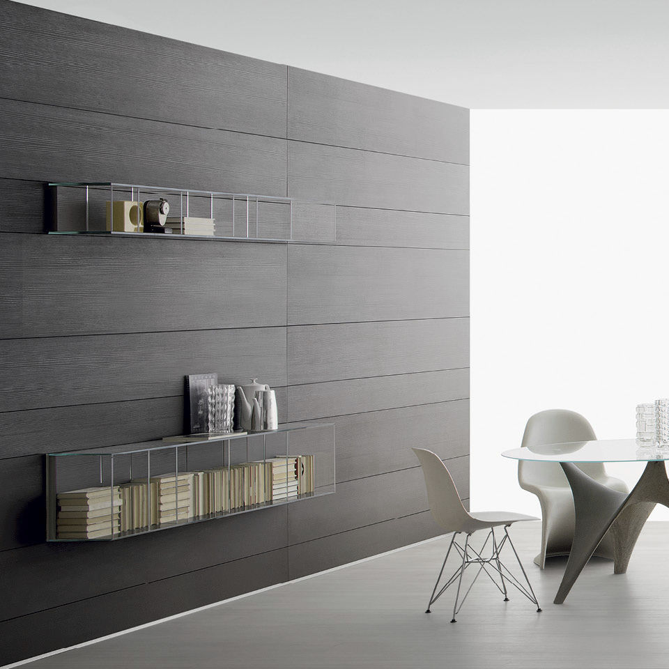 Removable partition - FACE - Citterio - wooden / commercial / decorative