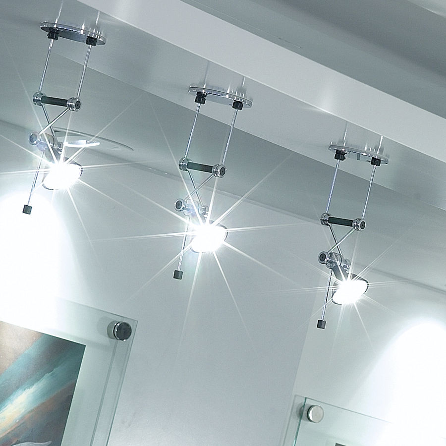 Ceiling-mounted spotlight - TZ.14 - Shopkit - halogen / round / commercial