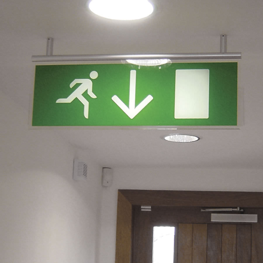 Fire safety signage - SIGNSLOT FE - Shopkit