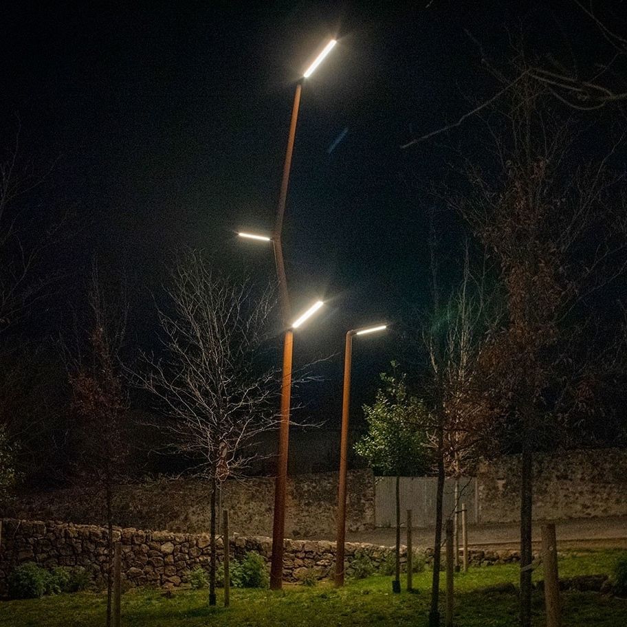 Urban lamp post - BRANCA - Escofet - contemporary / galvanised steel ...