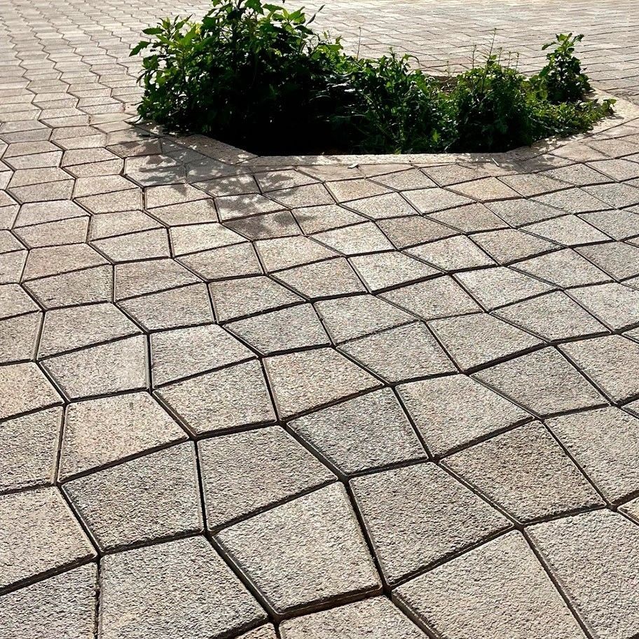 Concrete paver - XARXA - Escofet - composite / outdoor / drive-over