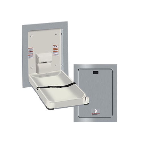 Plastic diaper changing station - 9017 - American Specialties, Inc ...