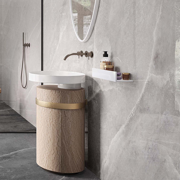 Porcelain stoneware tile - SUPREME GREY - Casalgrande Padana - matte ...