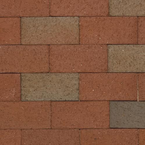Clay paver - COURTYARD FULL RANGE - General Shale - outdoor / patio ...