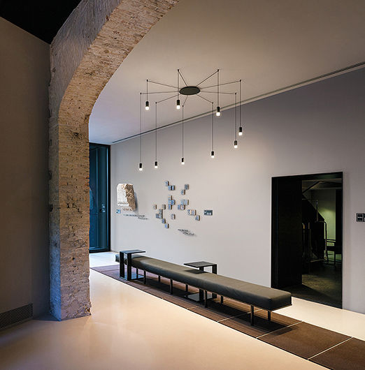 Pendant lamp - Wireflow Free-form - VIBIA LIGHTING - aluminum / steel ...
