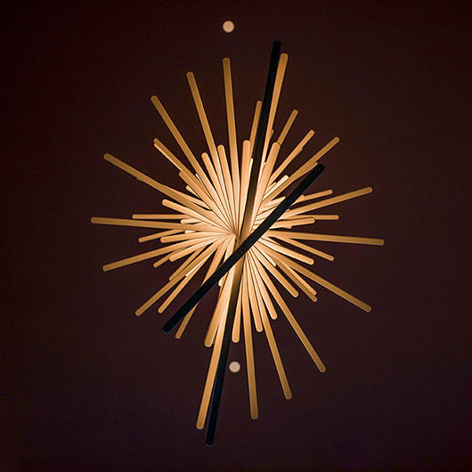 Pendant lamp - Rhythm Vertical - VIBIA LIGHTING - steel / polycarbonate ...