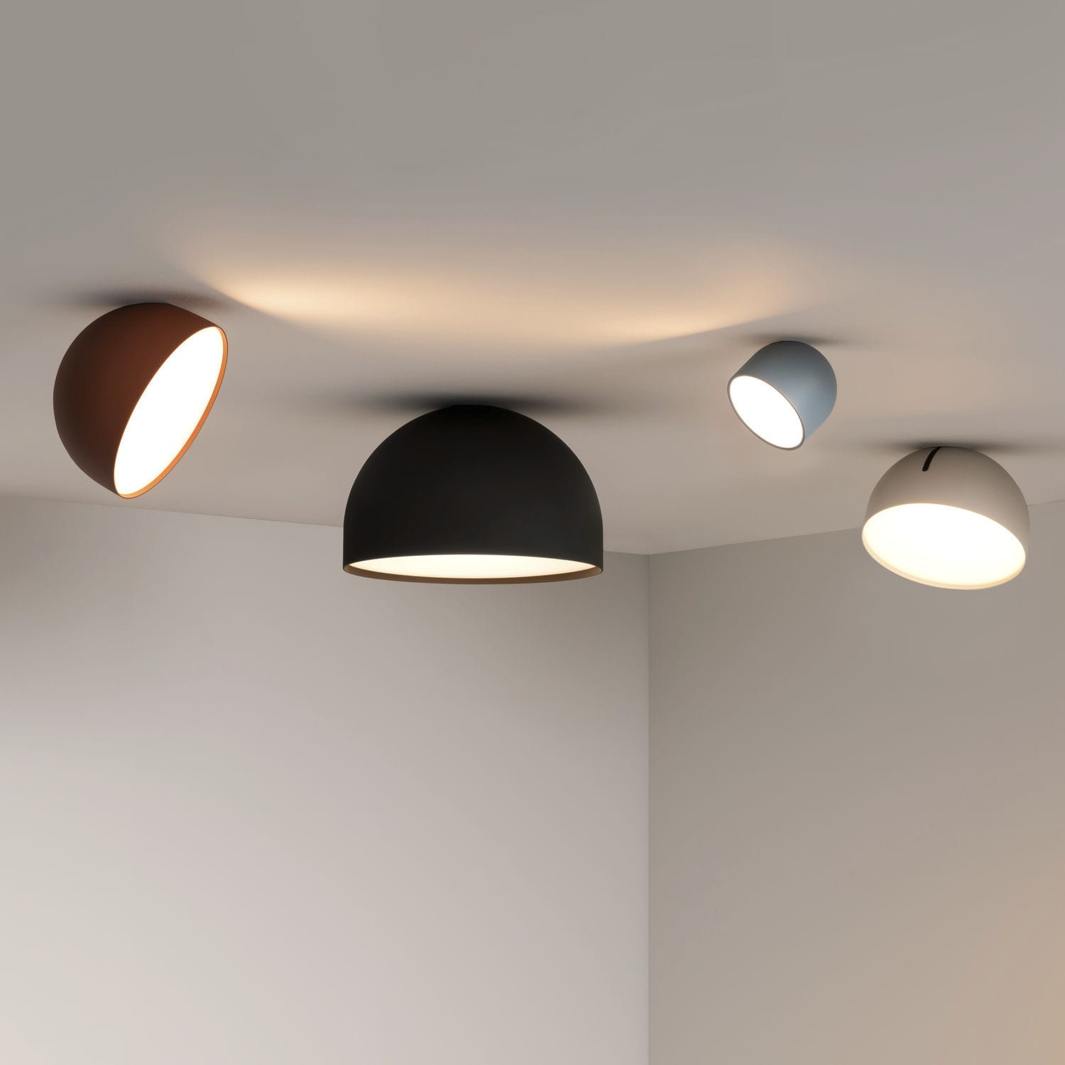 Contemporary ceiling light - Plusminus Solo - VIBIA LIGHTING - circular ...