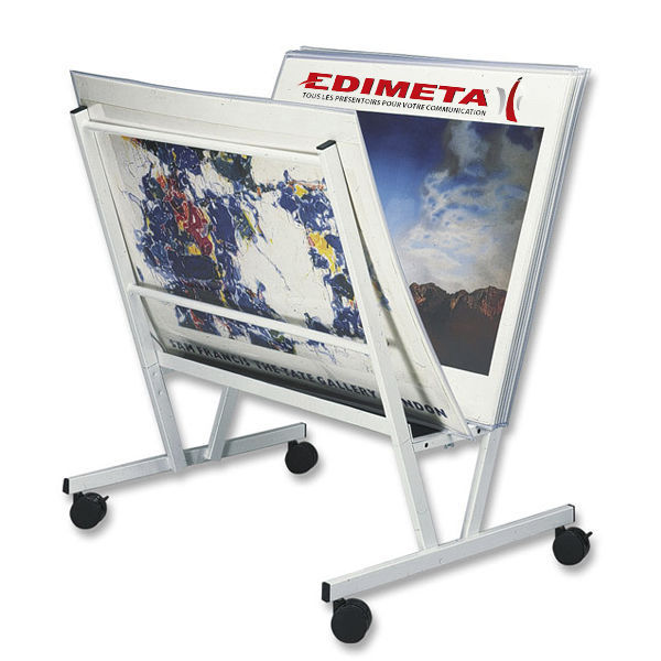 Document display on casters - PPR68N - EDIMETA