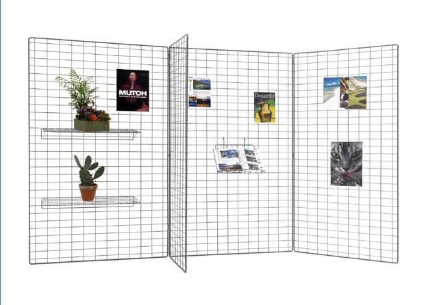 Metal display grid - 216006 - EDIMETA - for shop