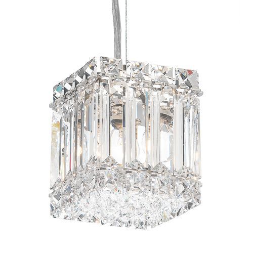 Pendant lamp - QUANTUM : 2245N - Swarovski Lighting - stainless steel ...