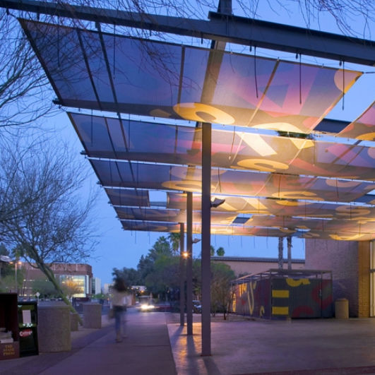 Mesh textile membrane - 392 S2 - Serge Ferrari ARCHITECTURE - for ...