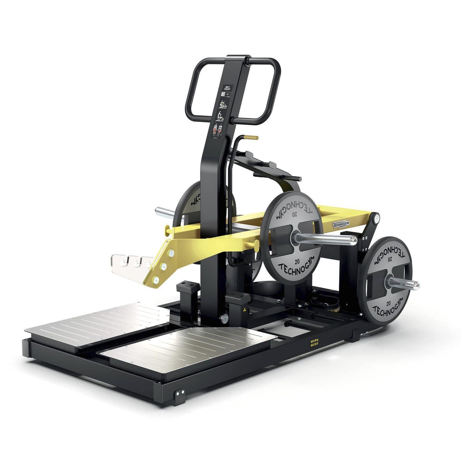Squat weight training machine - PURE STRENGTH - TECHNOGYM - glute ...