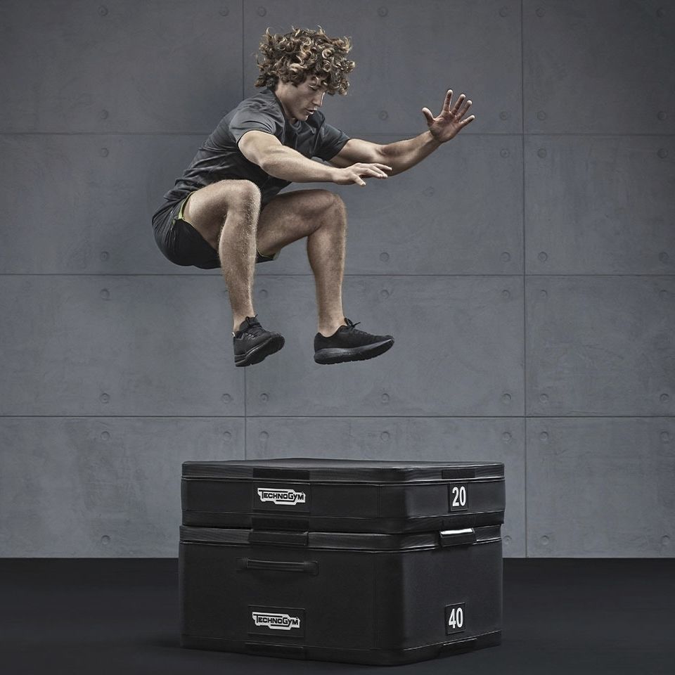 Storage box with lid - PLYOBOX - TECHNOGYM