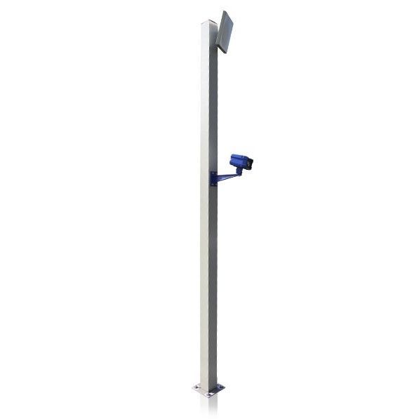 Video surveillance pole - CCTV - Alphatronics - extruded aluminum