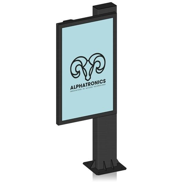 Floor-standing display panel - DIGITAL SIGNAGE - Alphatronics - outdoor ...