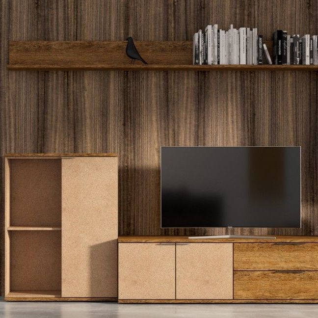 Laminate construction panel - PB P2 - SONAE ARAUCO - melamine ...