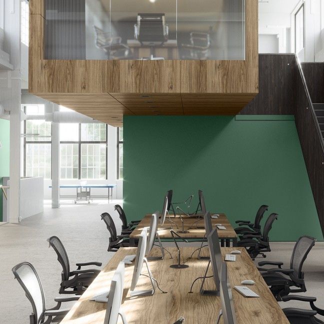 Wall-mounted decorative panel - INNOVUS MF FIRE X - SONAE ARAUCO - for ...