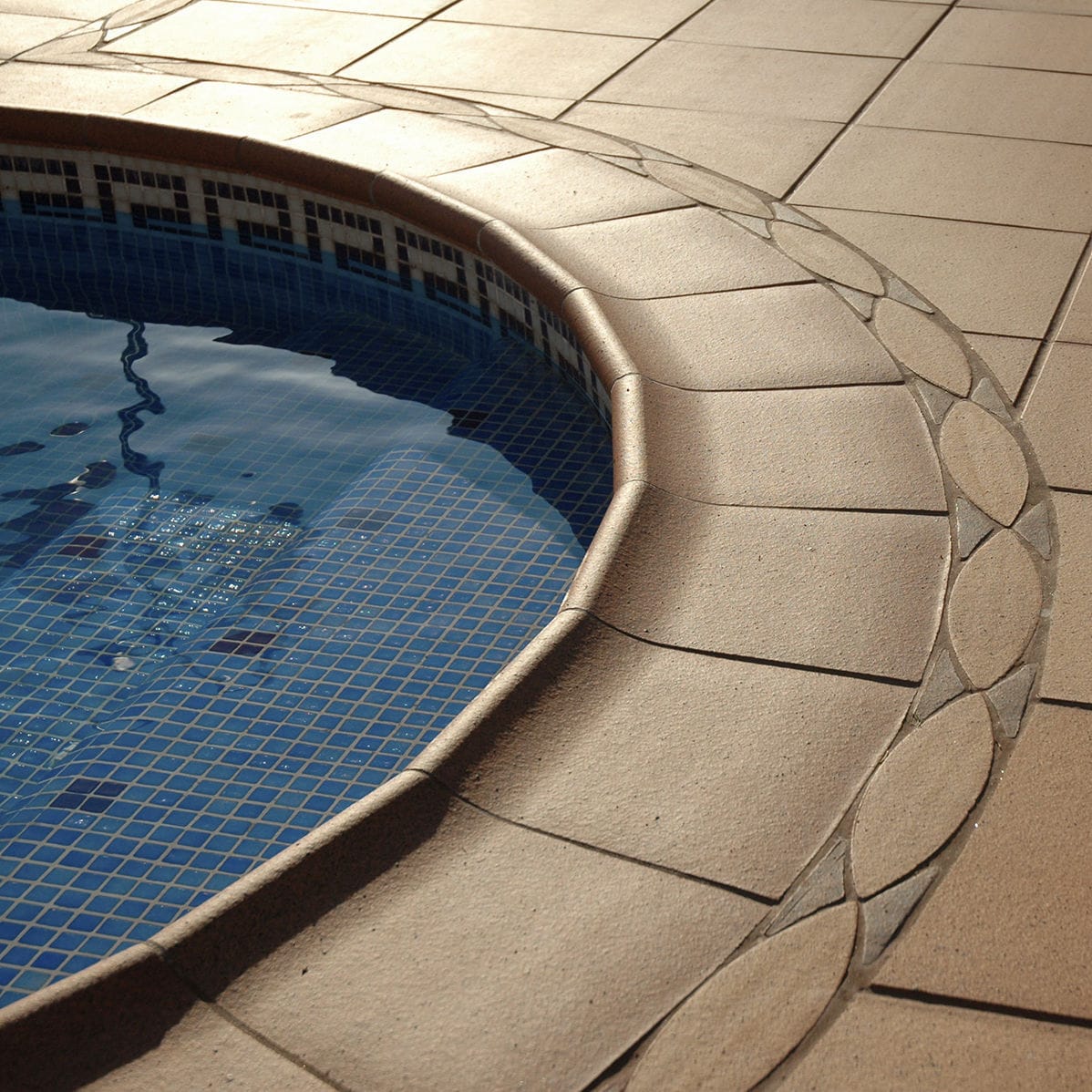 Ceramic swimming pool coping - NATURAL - MEDITERRÁNEO - TERRAKLINKER ...