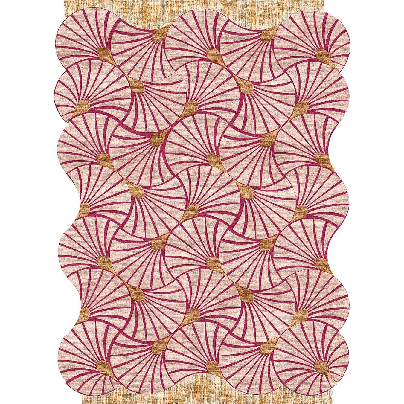 Contemporary rug - H-DANCING FAN - TISCA ITALIA - patterned / wool ...