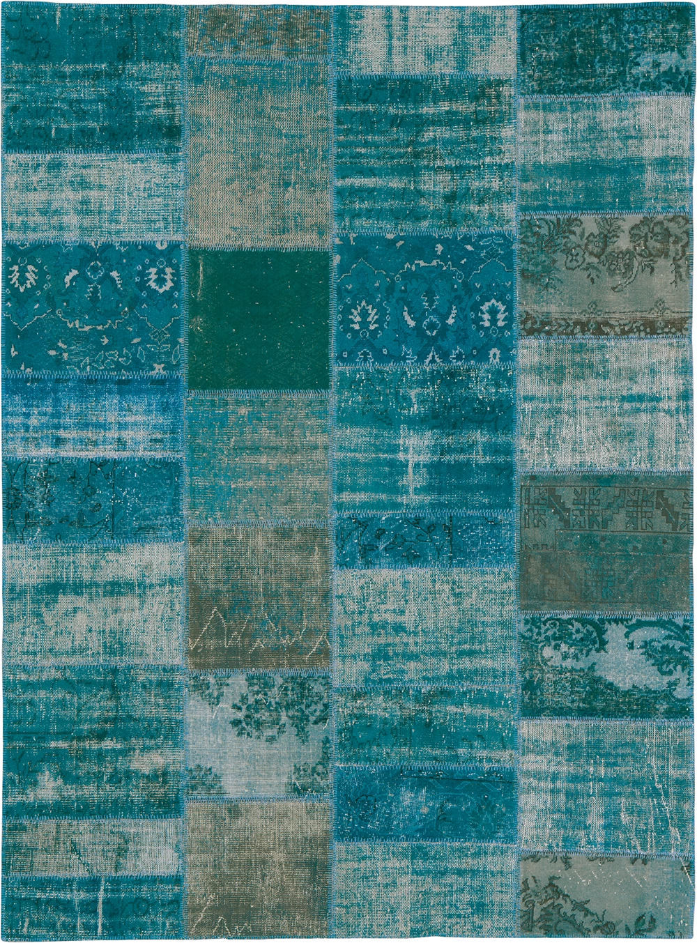 Contemporary rug - MADDA PATCH 2206 - TISCA ITALIA - patchwork / wool ...