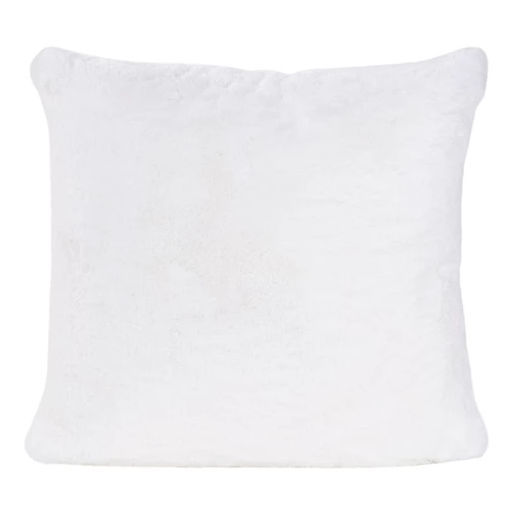 Faux fur pillow - GUANACO 984 - TISCA ITALIA - square