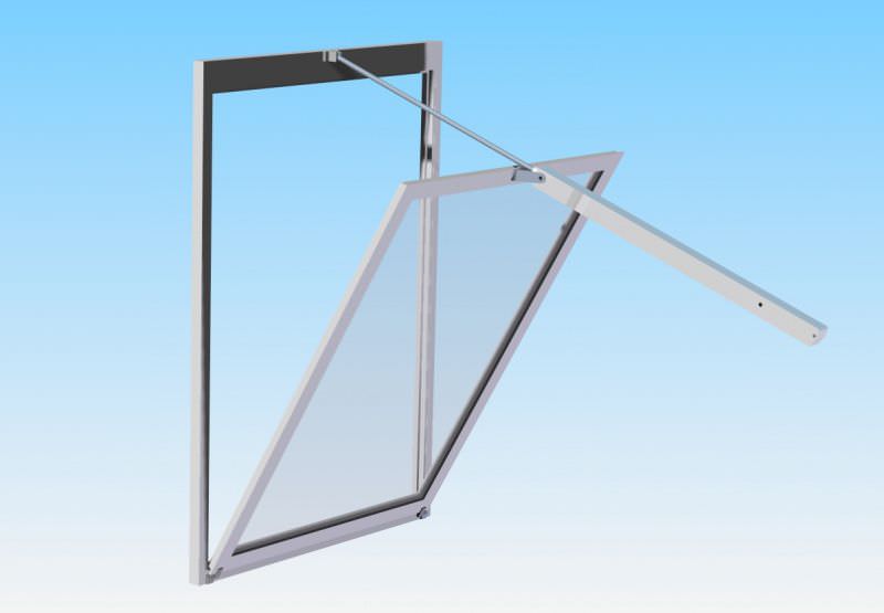 Aluminum smoke vent - MCR OSO - Mercor