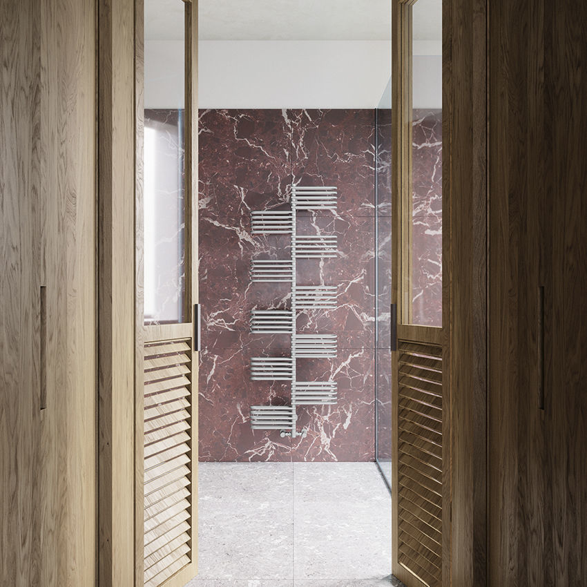 Hot water towel radiator - KEY - TUBES - 0...500 w / 501 w...750 w ...