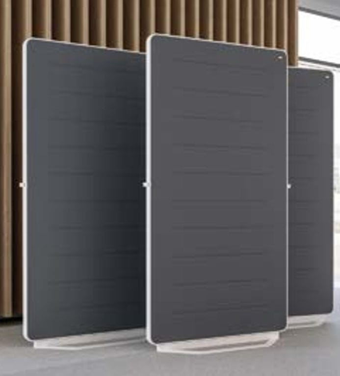 Floor-mounted office divider - HUB - Interstuhl Büromöbel GmbH & Co. KG ...