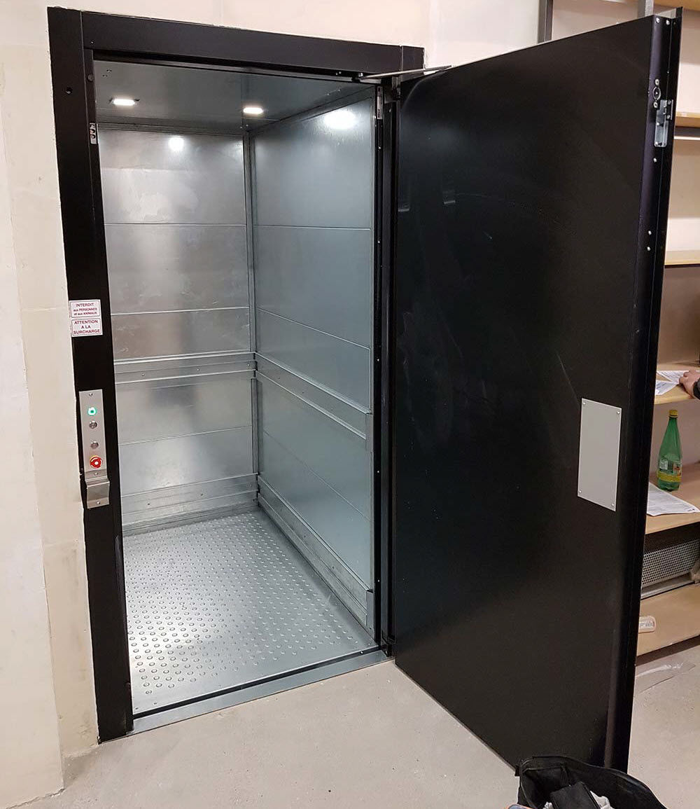 Industrial freight elevator - EGV S - Etna France - for restaurant ...