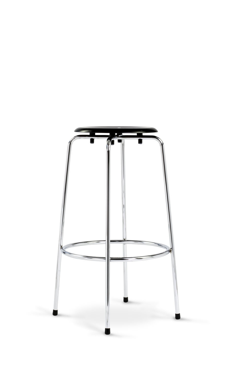 Contemporary bar stool - SB 38 - WILDE+SPIETH - stackable / commercial