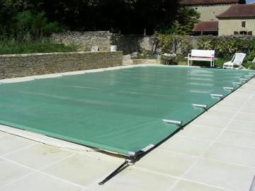 Swimming pool cover with rods - MIKADO - luxe-pools - winter