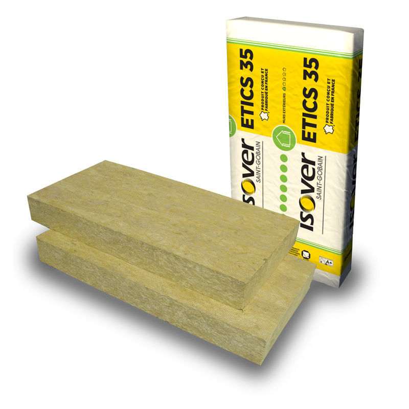 Thermal-acoustic insulation - Etics 35 - ISOVER SAINT-GOBAIN - stone ...