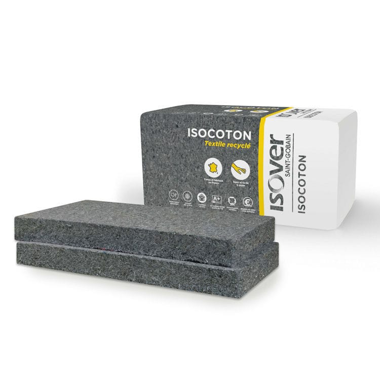 Thermal-acoustic insulation - ISOCOTON - ISOVER SAINT-GOBAIN - recycled ...
