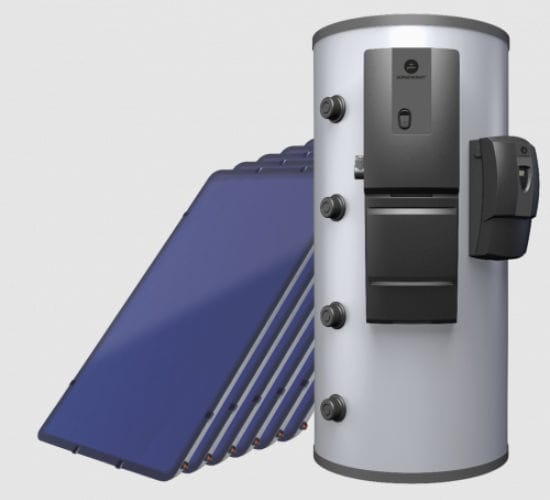 Solar hot water tank - COMFORT - Sonnenkraft Gmbh - free-standing ...