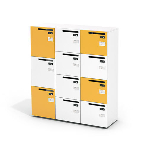 Metal locker - S - Bene GmbH - combination / for public buildings / for ...