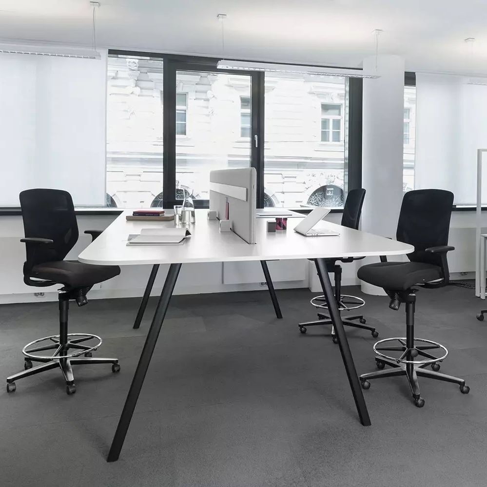 Workstation desk - DELTA WORKBENCH HIGH BY BENE - Bene GmbH - free ...