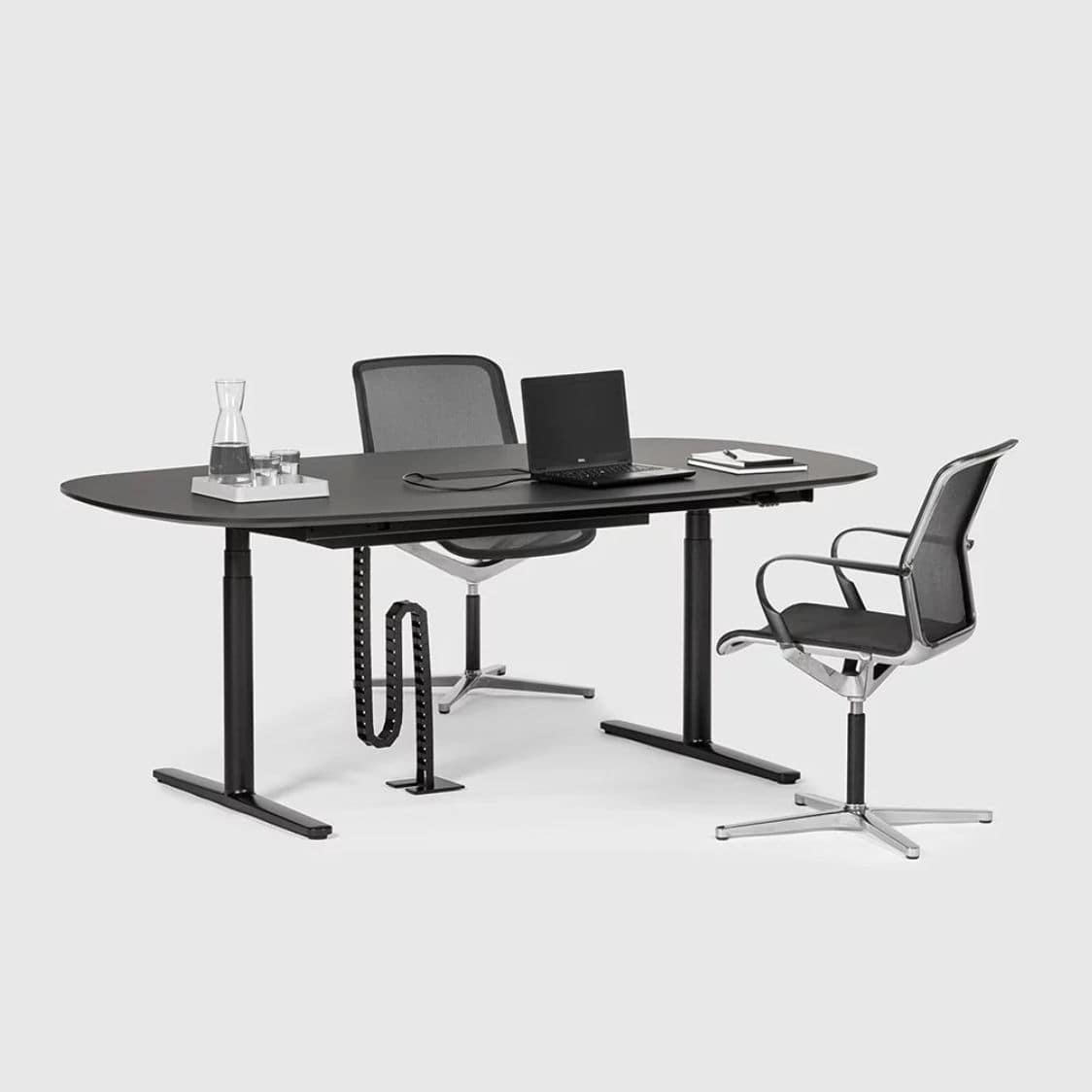 Contemporary boardroom table - LEVEL PURE LIFT MEETING - Bene GmbH ...