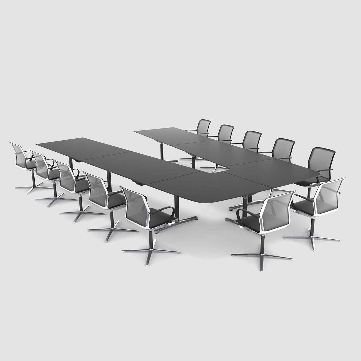 Contemporary conference table - FILO CONFERENCE - Bene GmbH - cast ...