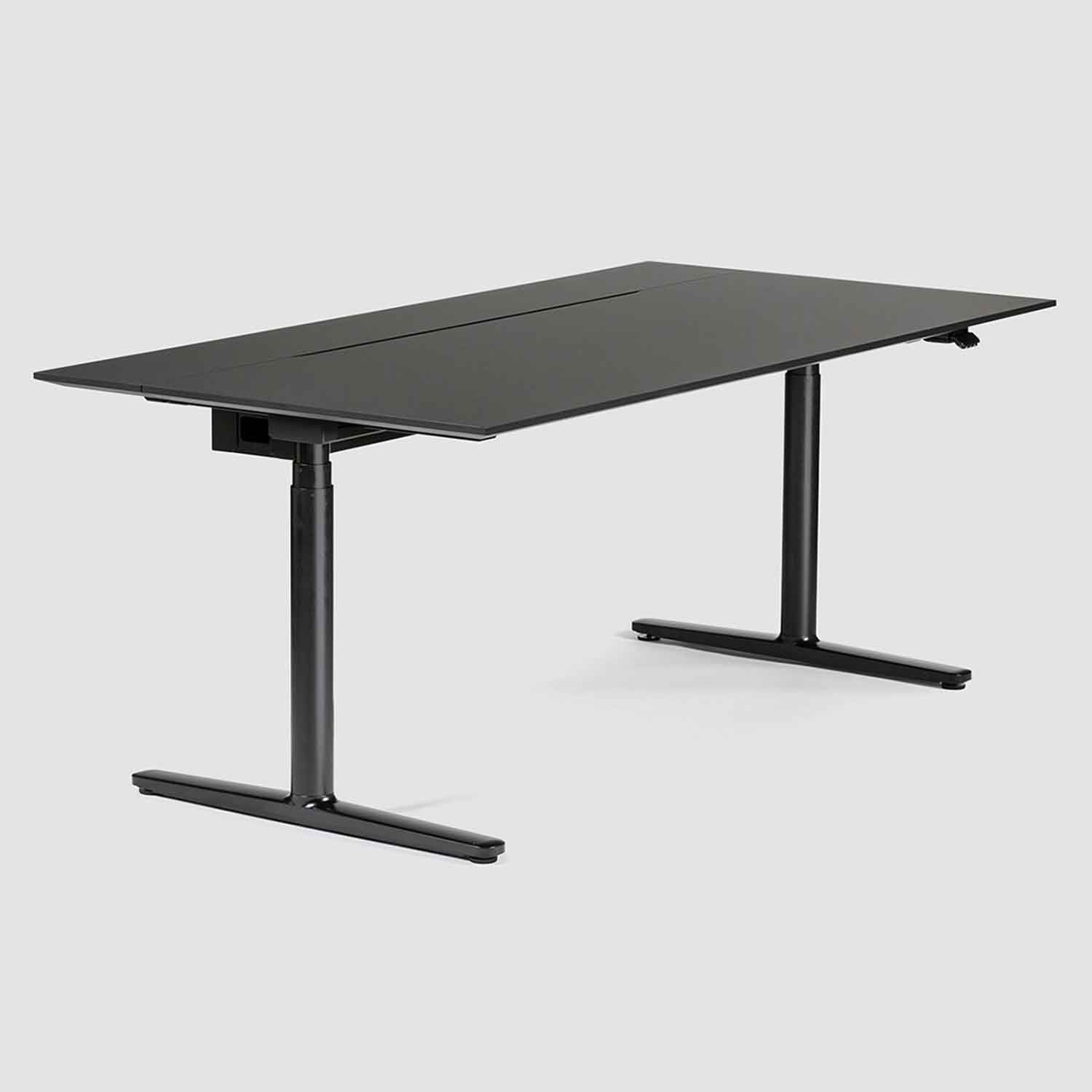 Free-standing desk - LEVEL LIFT PRO - Bene GmbH - 2 person ...